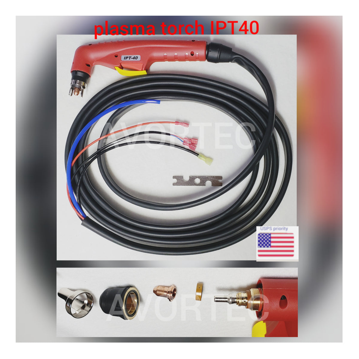 IPT40 plasma cut torch – AVORTEC